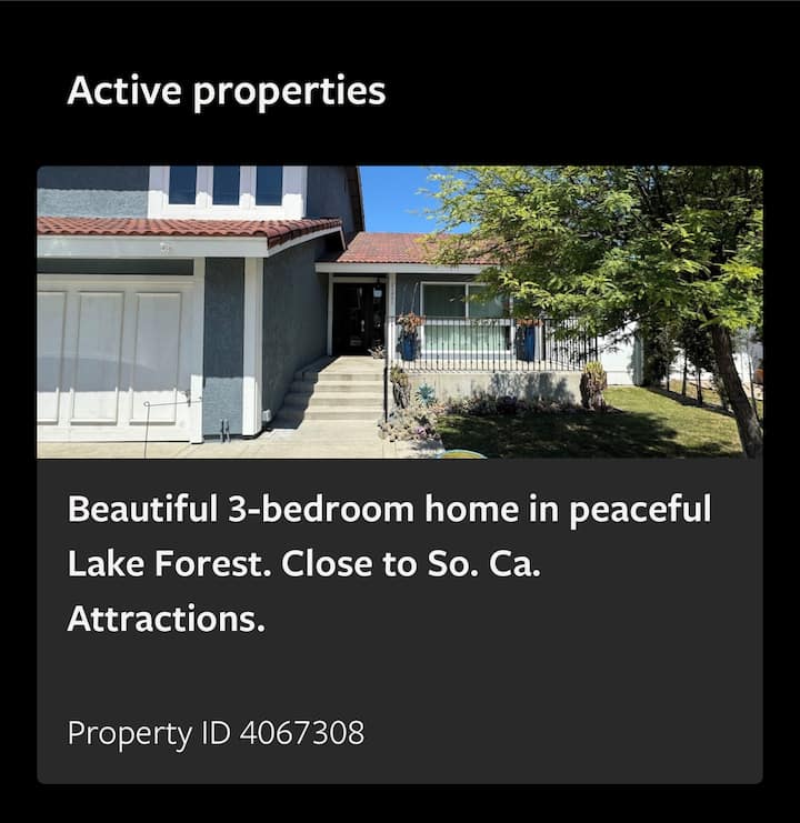 Beautiful Home In Lake Forest - Aliso Viejo, CA