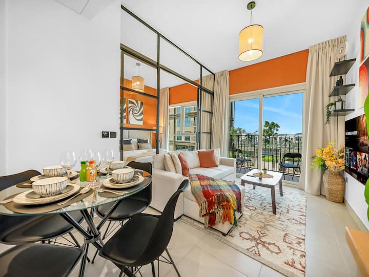 1br/dubai Hills/15 Mins To Downtown & Dubai Mall - ドバイ