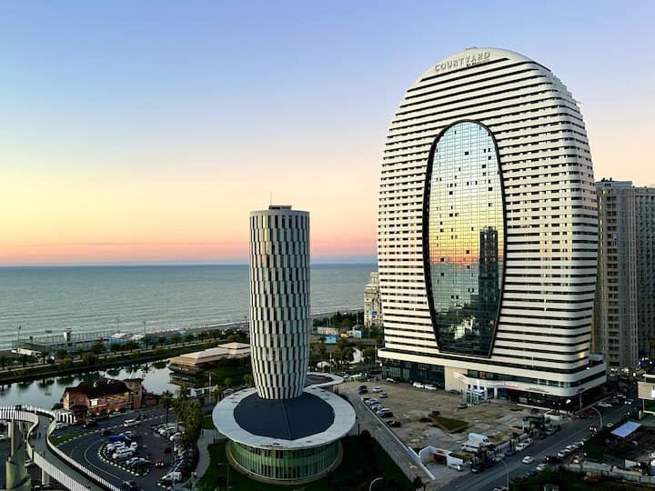 2-х комнатный апарт с шикарным видом на море - Batumi