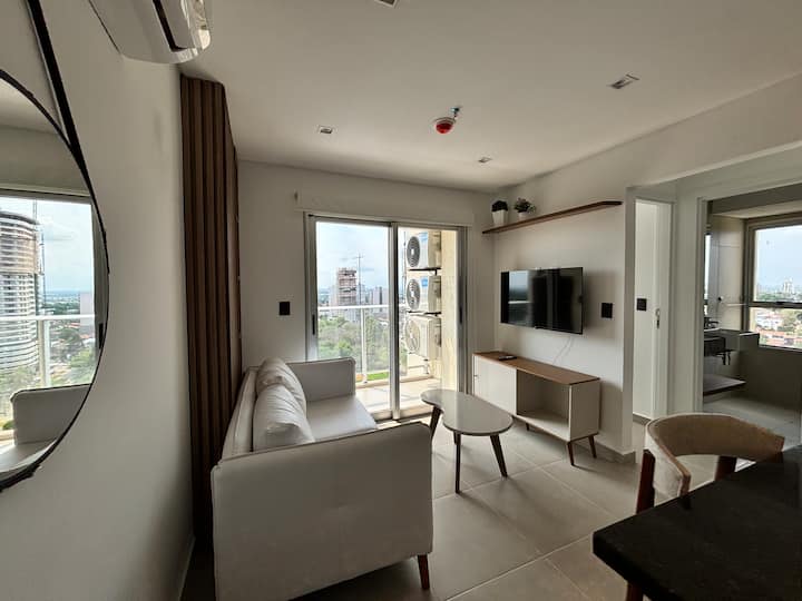 Cómodo Dpto. Vistas Increíbles - Asuncion