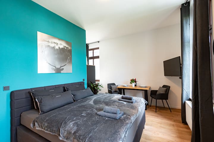 *Sweethome* Studio Apartment 08, Küche, Tv, Wlan - Halle (Saale)