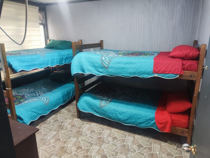 Habitación Compartida 4 Personas - Penco
