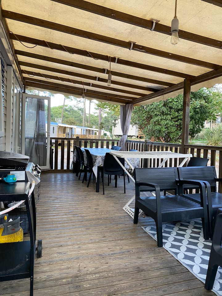 Mobil-home Dans Camping 4* - Lège-Cap-Ferret