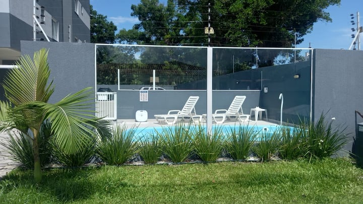 Apto Com Ar Condicionado Em Matinhos - Gaivotas - Matinhos