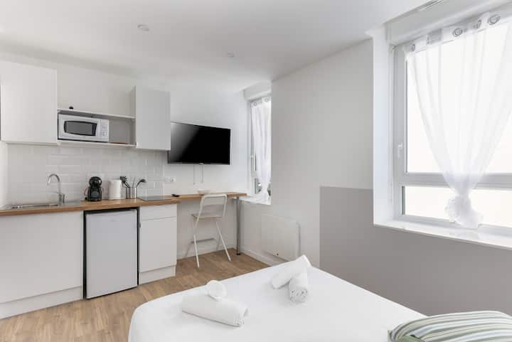 Studio Fonctionnel Proche Centre "Fée Viviane" - Brest, France