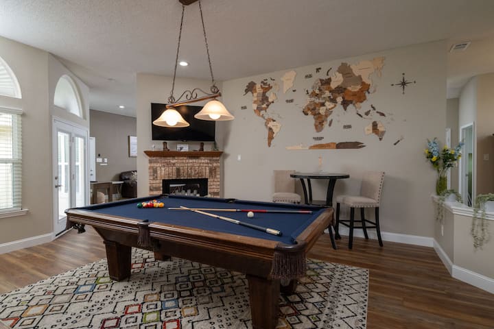 Family-friendly Stay In Quiet Area W/ Pool Table - Allen, TX