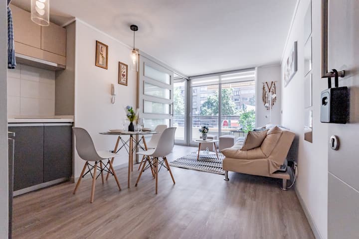Calido Departamento, Moderno Y Acogedor - Chile