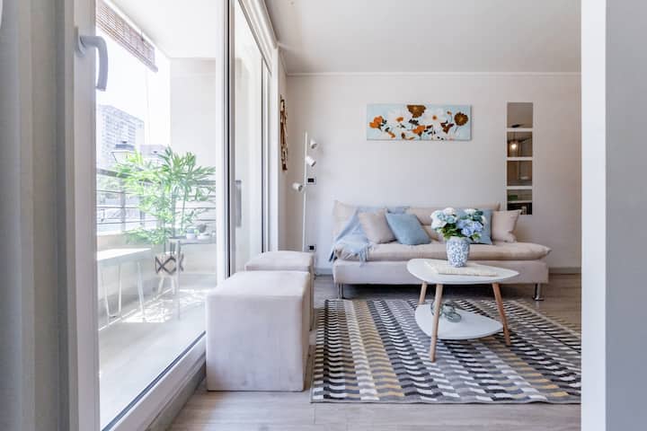 Calido Departamento, Moderno Y Acogedor - Santiago