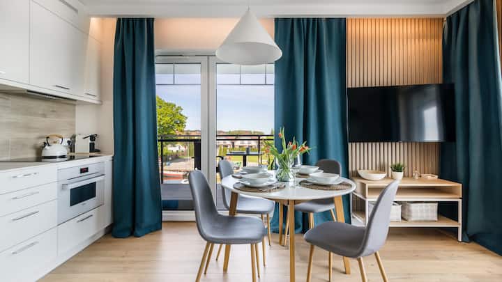 Apartament W Krynicy Morskiej Z Widokiem Na Zalew - Krynica Morska