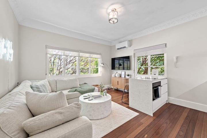The Ruby! Art Deco 1bed/1bath ~ New Farm - ニューステッド