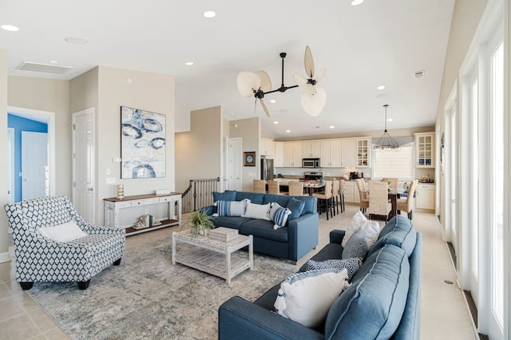 Ocean Front + Pool - 5 Bed & Bath Beach Home Oib - Sunset Beach, NC