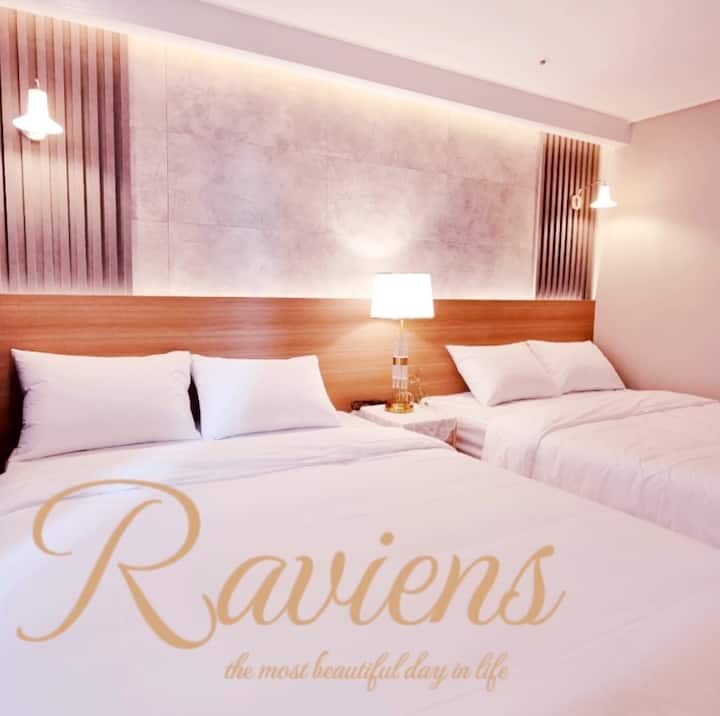 라비앙즈_엘본#원룸형가족트윈#가족숙소추천#해운대중심#해변3분#뷰없음 - Busan