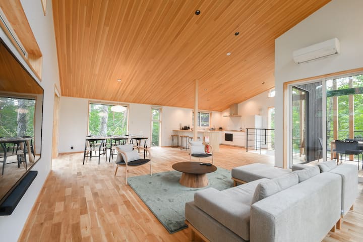 Koyya - Newly Built Japandi Style Luxury Chalet - Hakuba