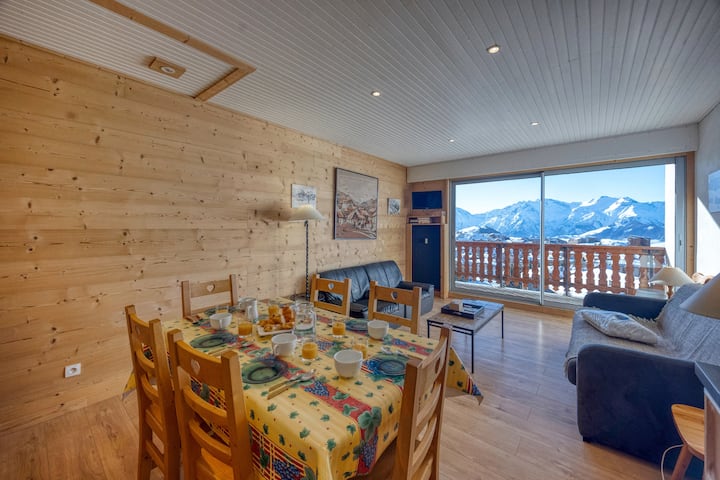 Au Pied Des Pistes Apt 6p Balcon Vue Panoramique - Le Bourg-d'Oisans