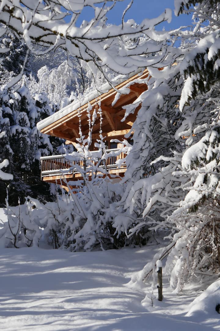 "Blanche D'en Bas" Appartement Face Au Mont Blanc - Saint-Gervais-les-Bains