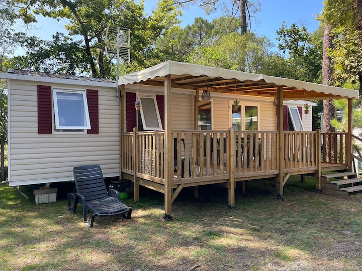 Mobil Home Camping Les Vivers* * * * - Lège-Cap-Ferret