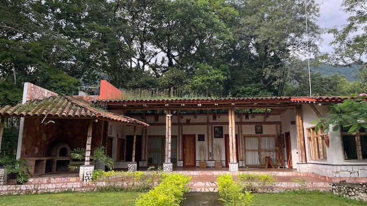 Cabaña En Bambúes Edel - Córdoba, Mexico