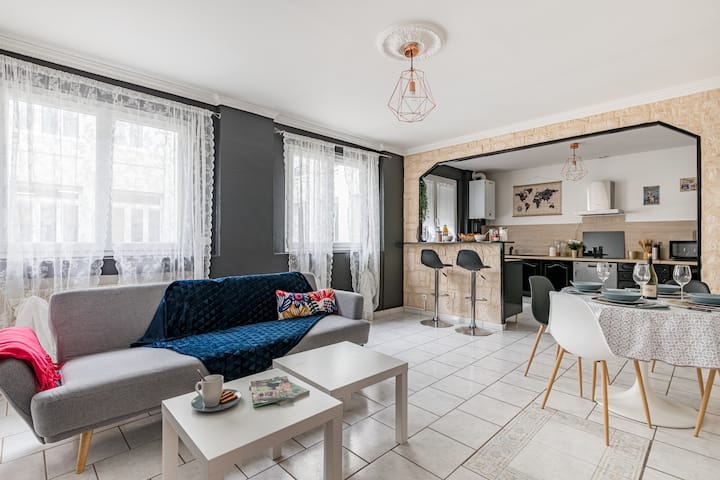Le City Center Spacieux Et Chic - Saint-Étienne
