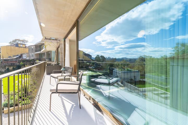 The Meadow - Luxe Duplex - Pool - Porto
