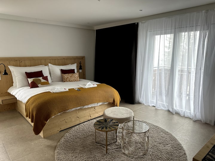 Chambre Double De Luxe Au Pied Des Pistes - Sion
