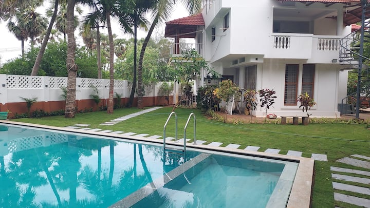 De Ocean Garden, Pool & Beach View - Pondicherry - 本地治里市