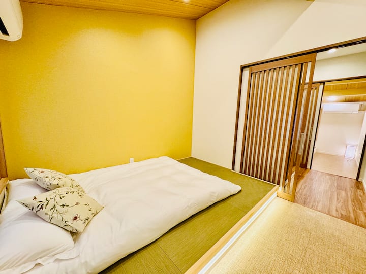 关西空港直达，车站步行5分钟，大阪精致独立民居-繁花 - Osaka