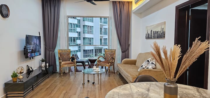A06-kl City Homey 2br With Balcony 2-4pax 家外之家两房阳台 - Kuala Lumpur