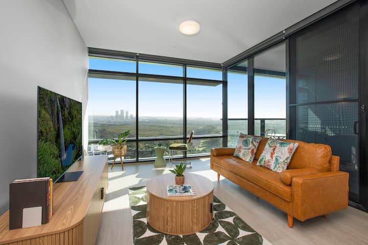 Urban Garden-park&cityskyline/kingbed/free Parking - Parramatta