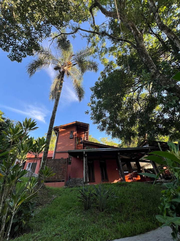 Casa Paula, Em Meio A Mata. - Ilhabela