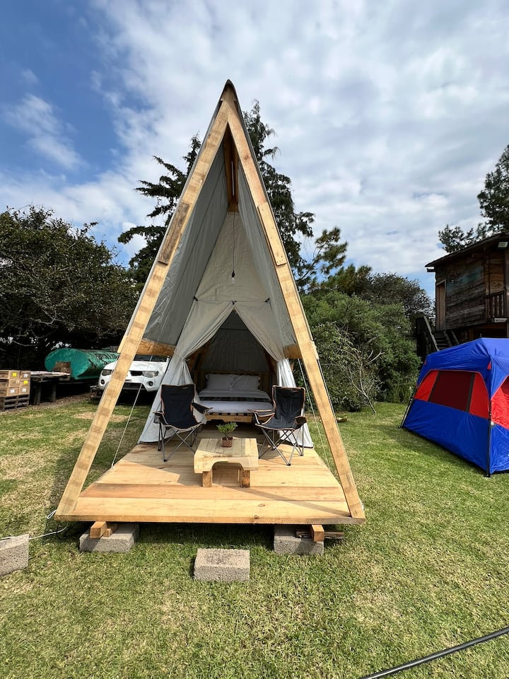 Acogedor Glamping En Patzcuaro Tipo Tepee Romántic - Pátzcuaro