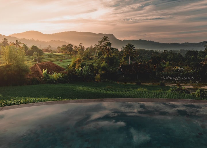 Cozy Ricefield Hideaway From City - Sidemen