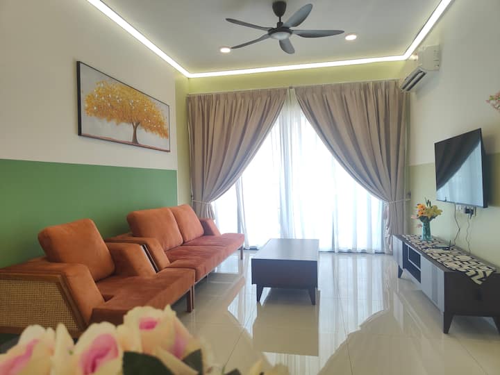 16johor, Nearciq, Danga Bay Free Parking 3br@15pax - 新山
