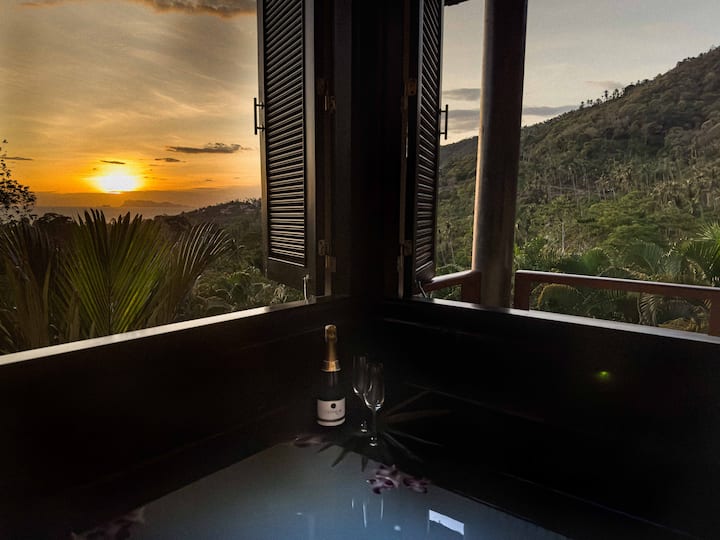 Luxury Villa Red Palms Seaview 3br Pool & Jacuzzi - Ko Samui, Island