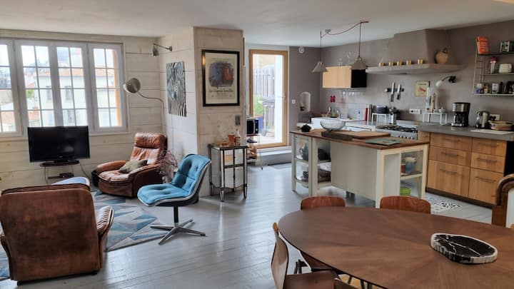 Duplex + Terrasses Vieux Port - La Rochelle