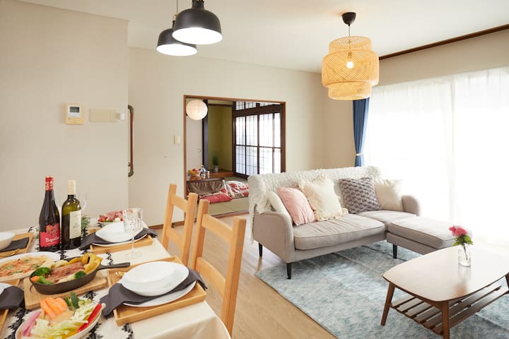 Near Narita Airport/4br/8pax/free Pkg/family Stay - Narita
