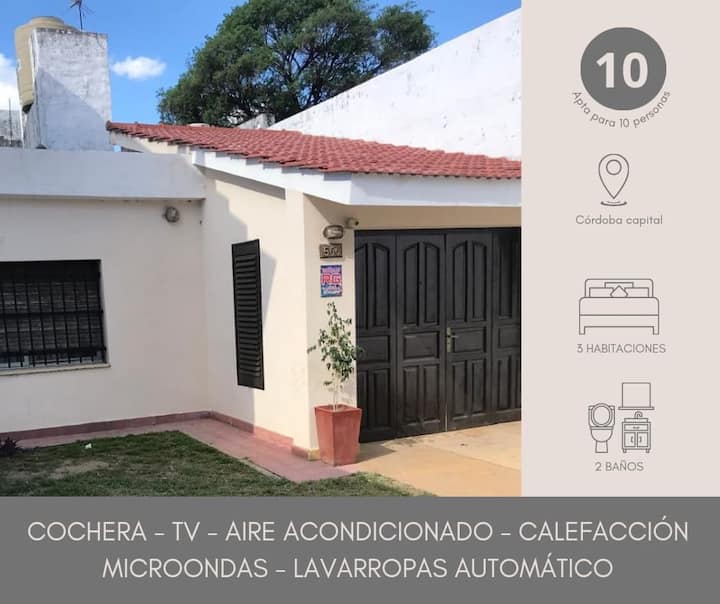 Casa Exc.ubicacion 10/p 3/autos - Córdoba
