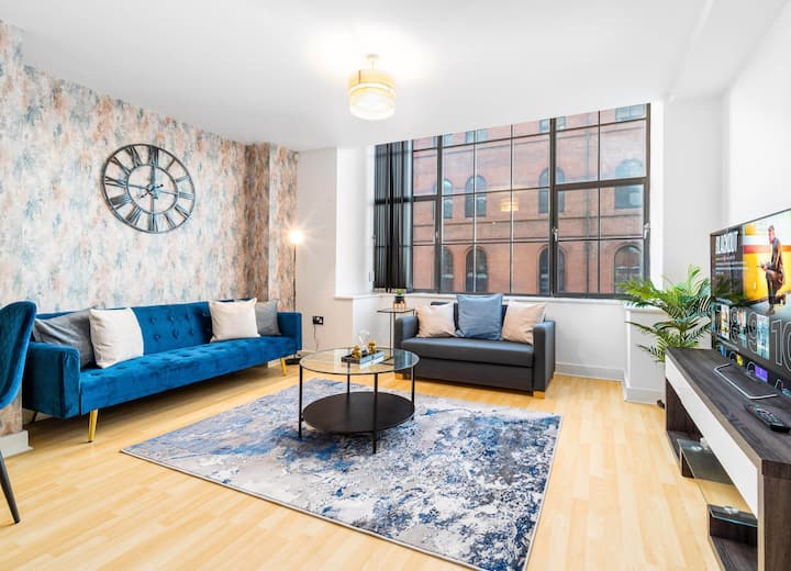 Lux Sea Blue-birmingham Central Apartment - Birmingham