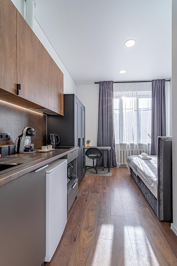 Uptown Studio Nr7 W/parking & Ac - Kaunas