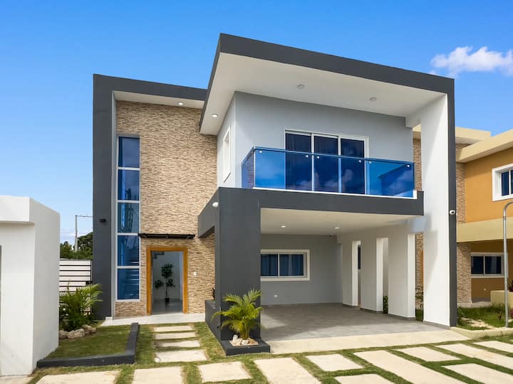 Stylish 3br Villa W Private Pool & Bbq Near Bavaro - Punta Cana