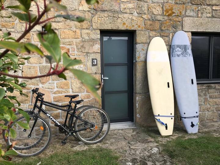 Au Pied Des Dunes à Erdeven ! Surfs + Vélos - Belz