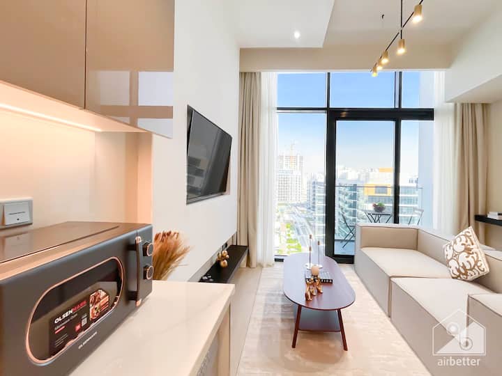 Modern 1br Apartment With Scenic Views In Meydan - Dubai