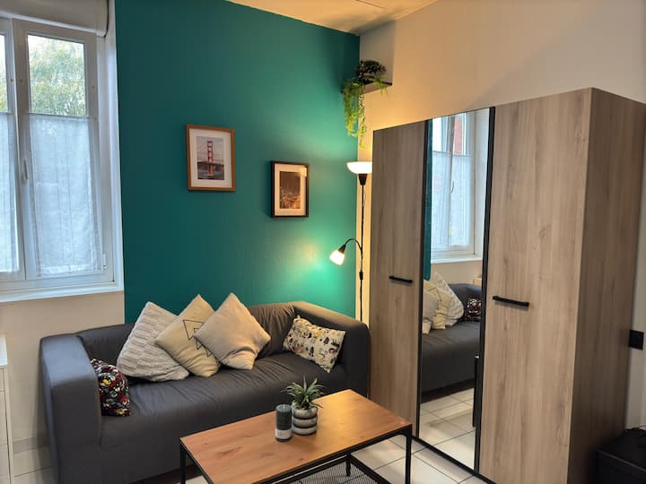 Studio 73 Indépendant Sur Jardin - Nantes