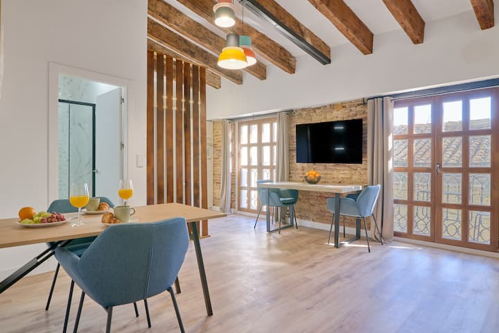High Ceilings Flat En Ciutat Vella Torres De Quart - Valencia