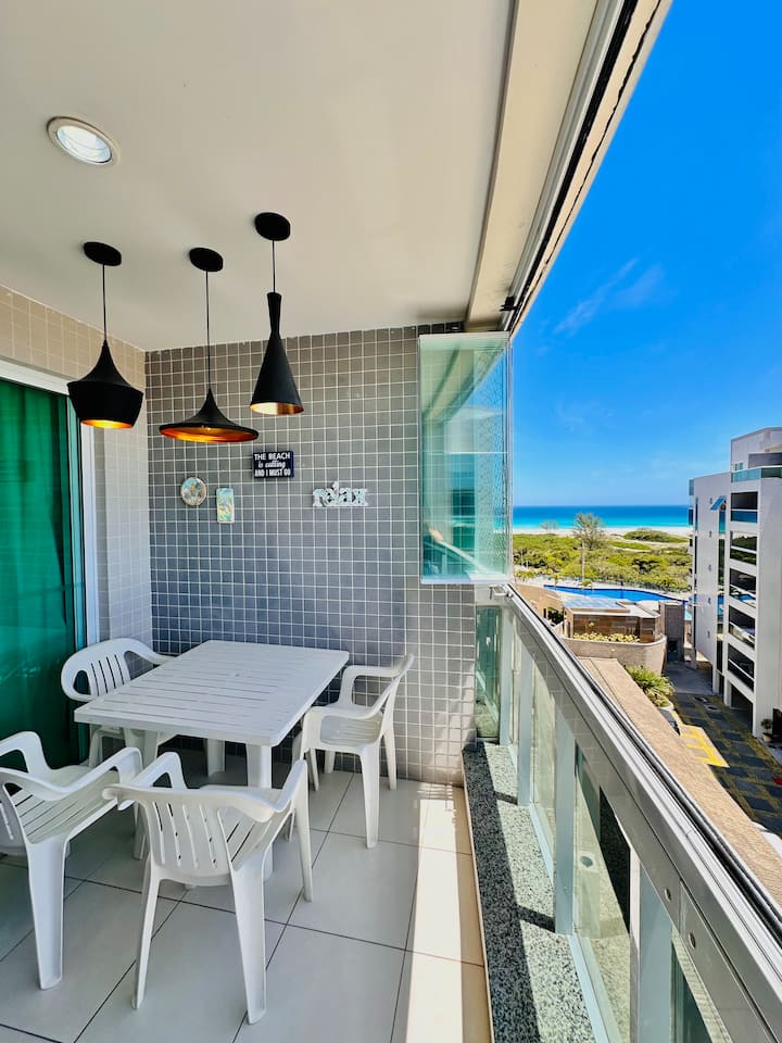 Arraial Do Cabo, 1qto, 50m Praia Grande, Vista Mar - Arraial do Cabo