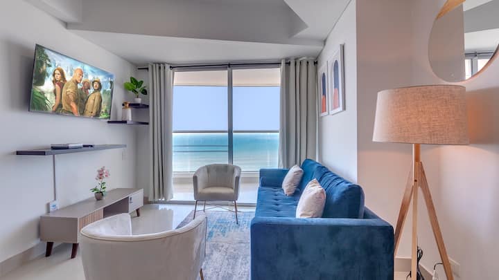 Lujoso Apartamento En Bocagrande - Cartagena