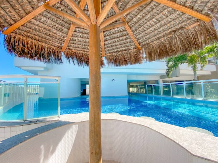 Grand Maison 2 Quartos Com Ar / Piscina / Academia - Cabo Frio