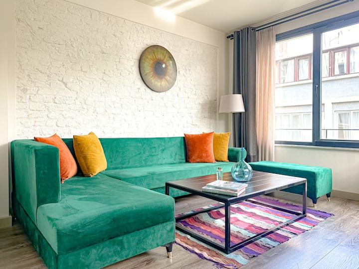 Cihangir Apt W/ Rooftop Terrace And Bosphorus View - Cihangir