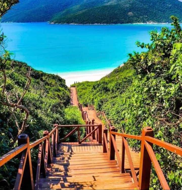 Praia Grande, Arraial Do Cabo Apto 1qto, Vista Mar - Arraial do Cabo
