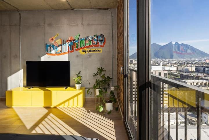 Departamento Tipo Loft En El Centro De Monterrey - Monterrey