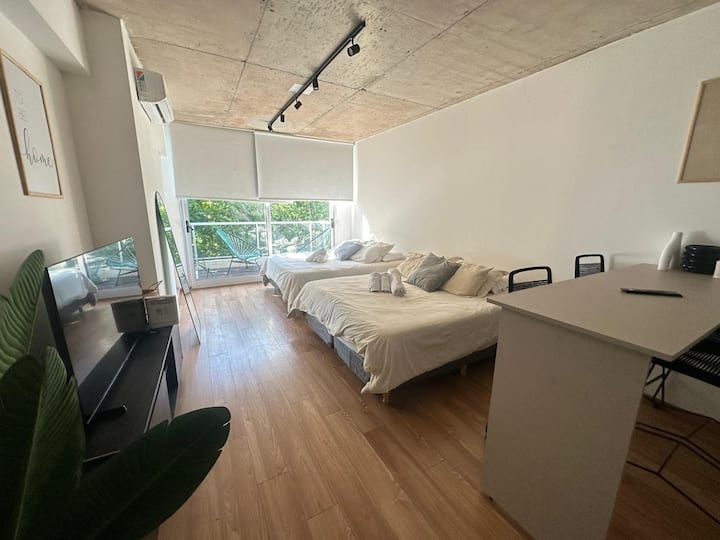 Hermoso Studio Para Cuatro En Palermo Hollywood 82 - Buenos Aires